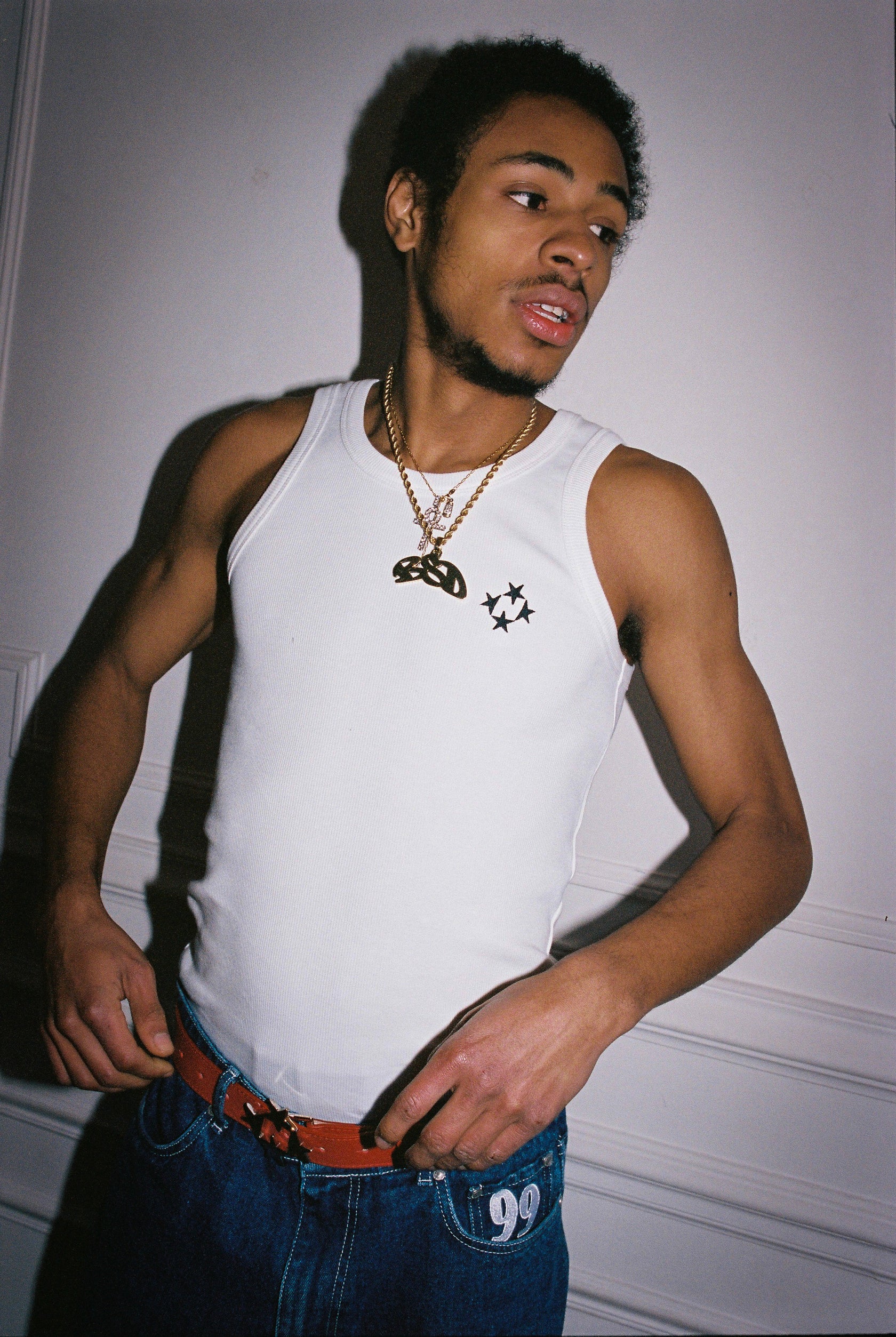 Logo Tank Top [White] – 99Based