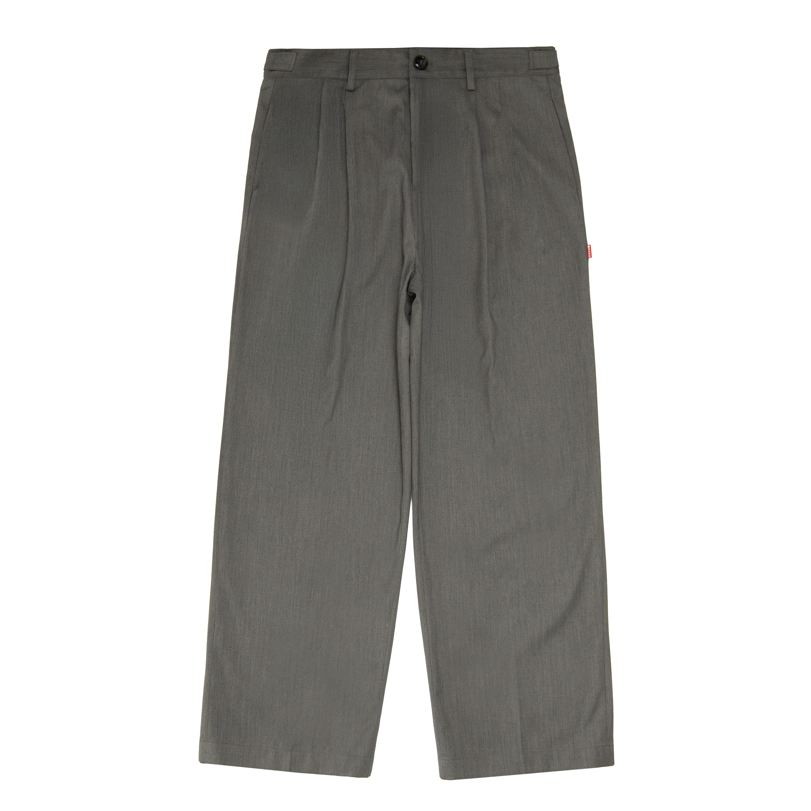Daily Pleated Pants [Dark Grey Melange] – 99Based GmbH