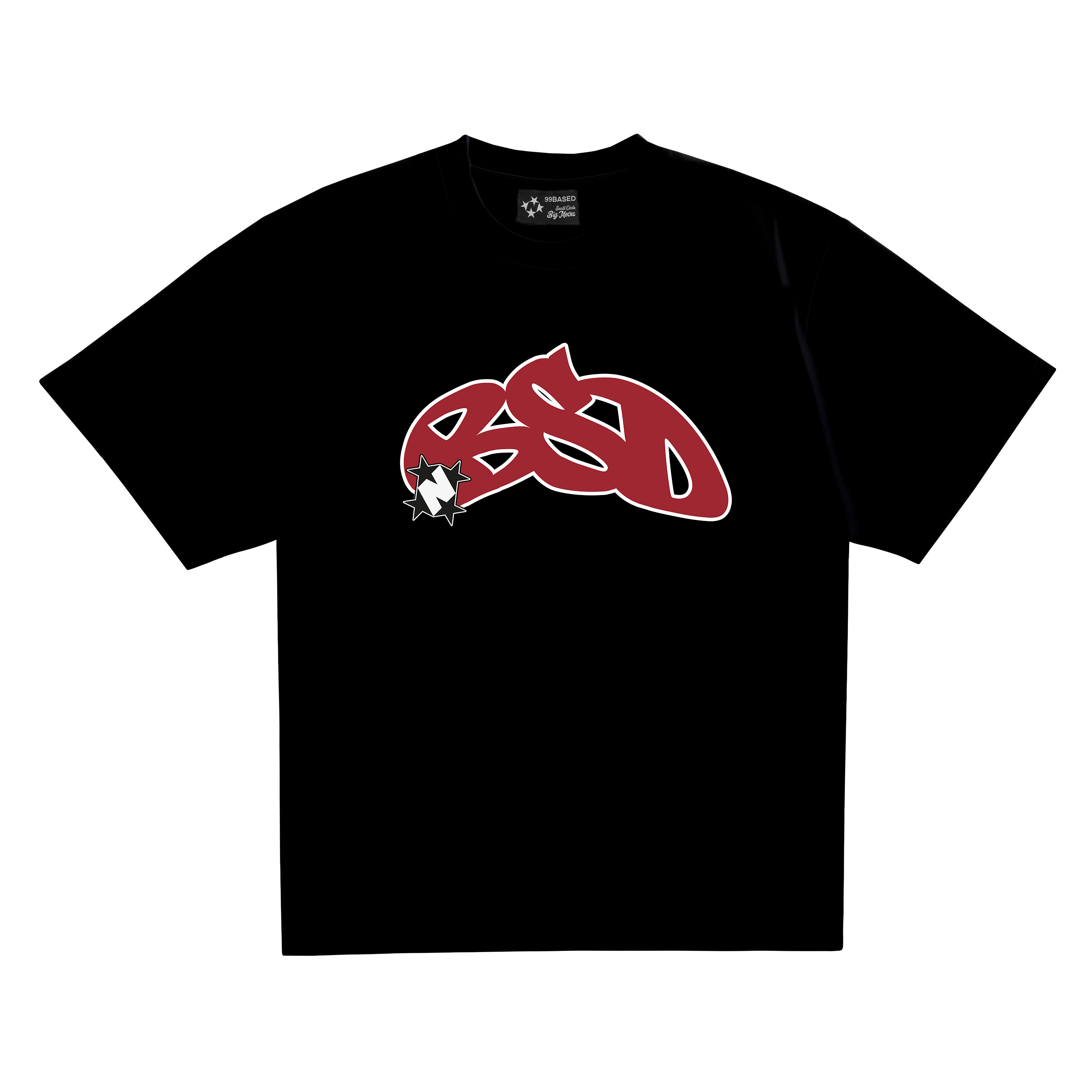 BSD Arc Logo T-Shirt [Black] – 99Based